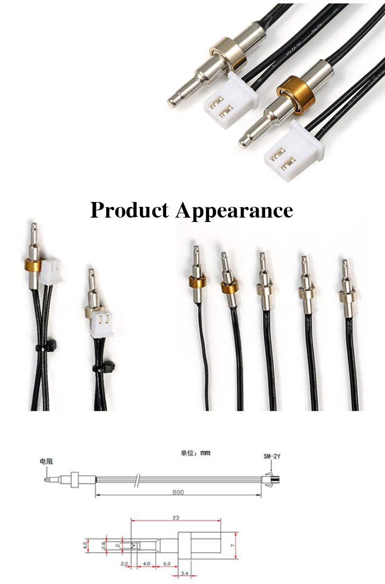 High temperature sensor stainless steel , probe sensor temperature ...