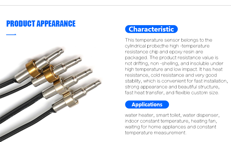 High temperature sensor stainless steel , probe sensor temperature ...