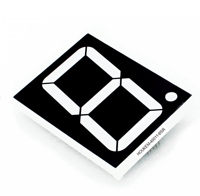 Top quality bright red kem-40012-bsr fnd 4 inch 7 segment led display 100mm