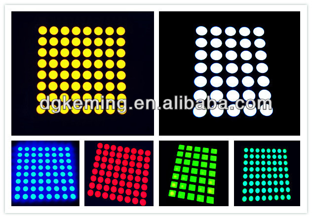kem-12057-bsr common anode super red 5x7 3 mm led dot matrix sign