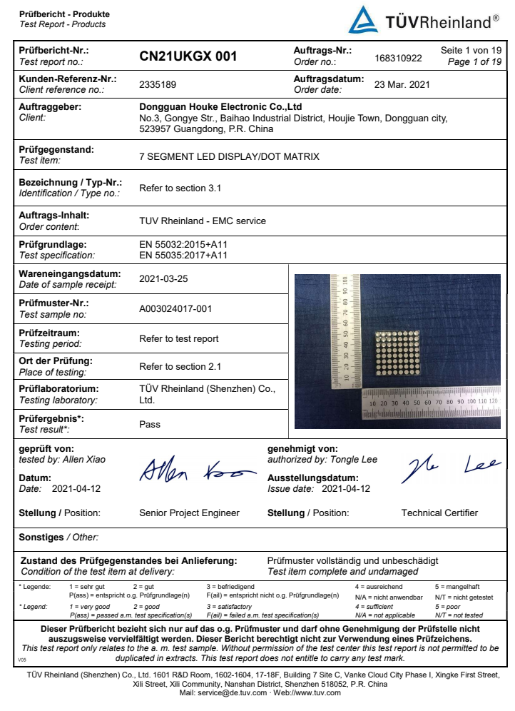 Blue 0.8 Inch 3 Digit Led 7 Segment Display