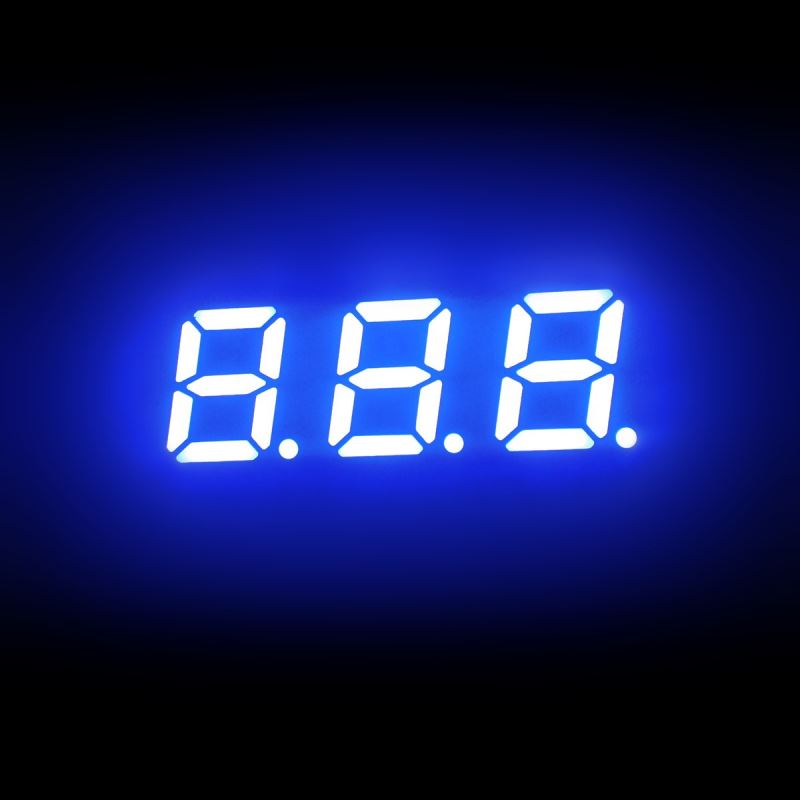 Blue Mini Led Display 0.28 Inch 7 Segment Display